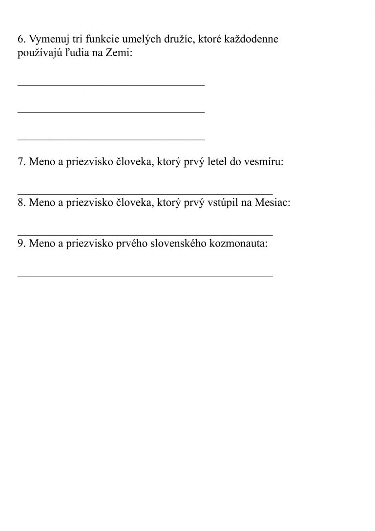 Prírodoveda 4. ročník ZŠ – Bocianie hniezdo