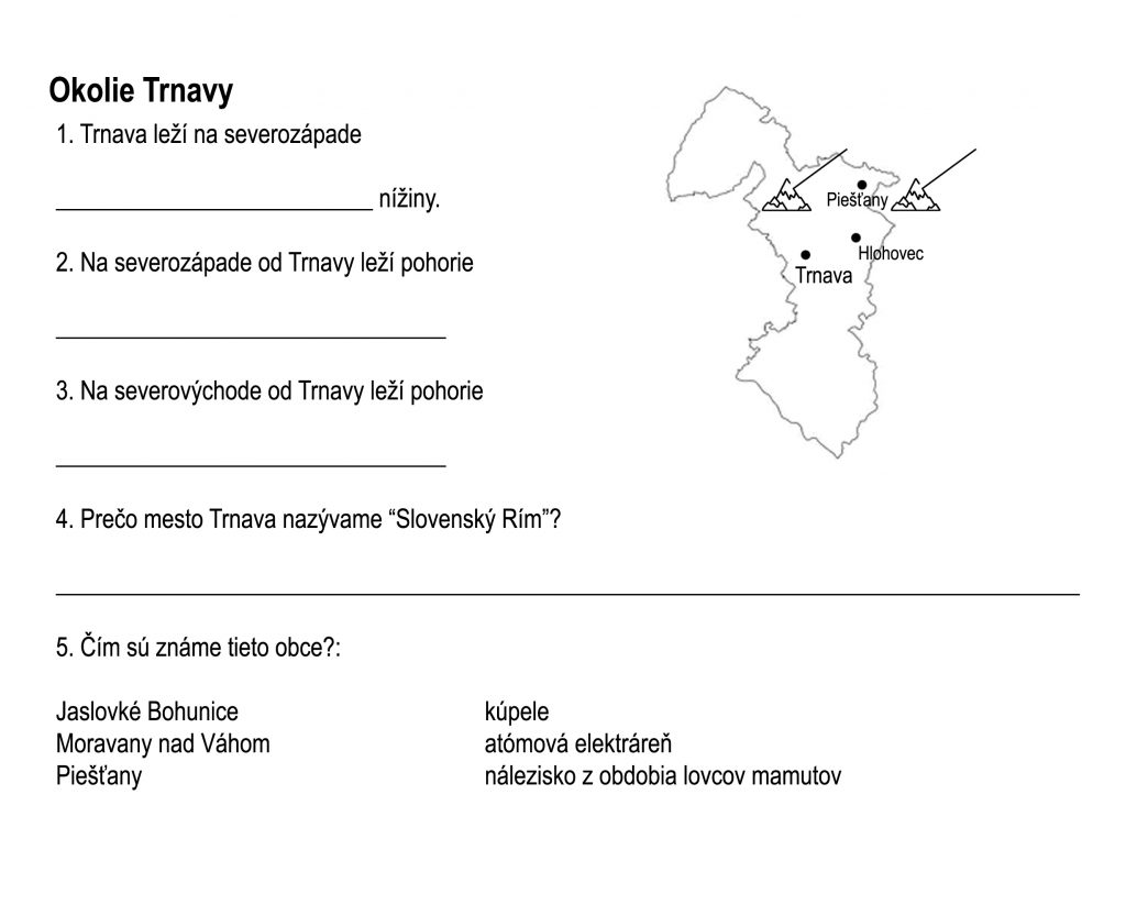Vlastiveda 4. ročník ZŠ – Bocianie hniezdo